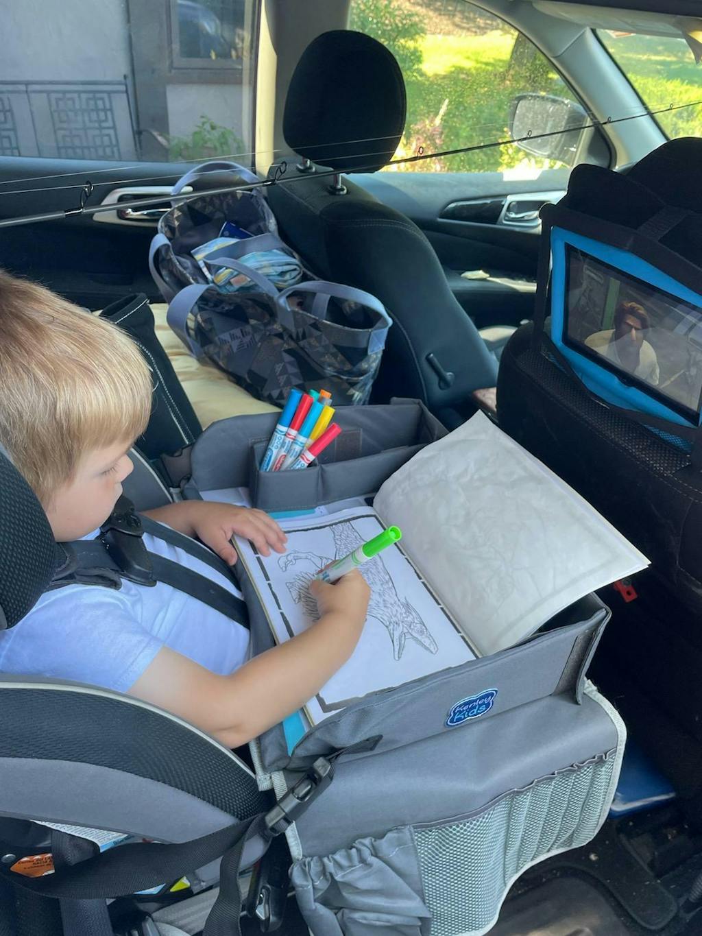 Car Seat Activity Tray | Kids Travel Lap Tray