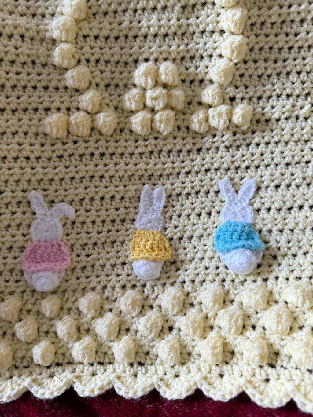 Flopsy Bunny Blanket Pattern UK – Kerry Jayne Designs Ltd