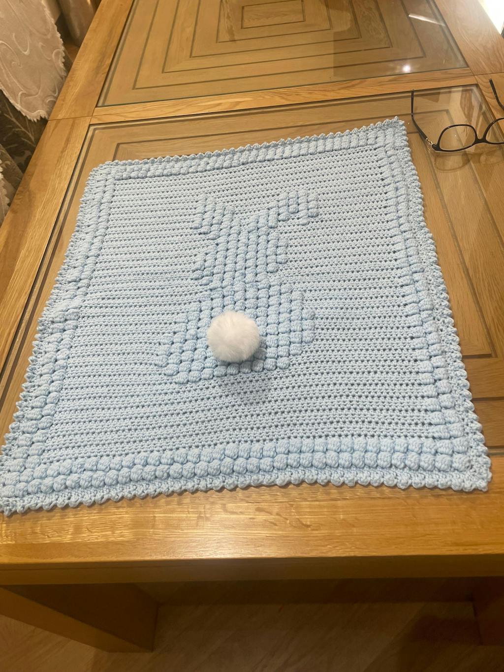 One Little Bunny Blanket Crochet Pattern UK – Kerry Jayne Designs Ltd