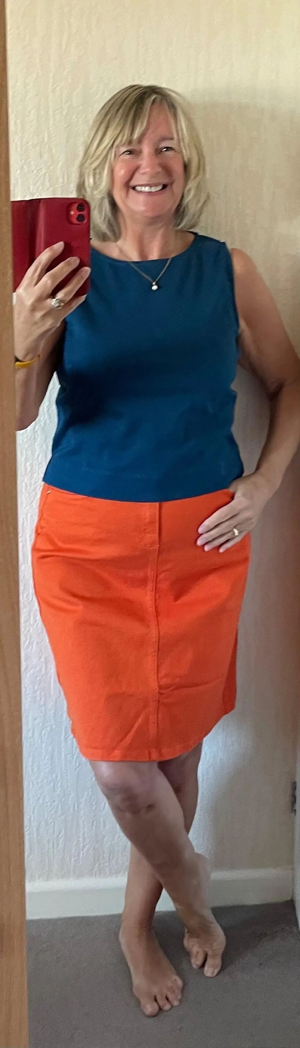 Darla Coloured Twill Skirt | Kettlewell