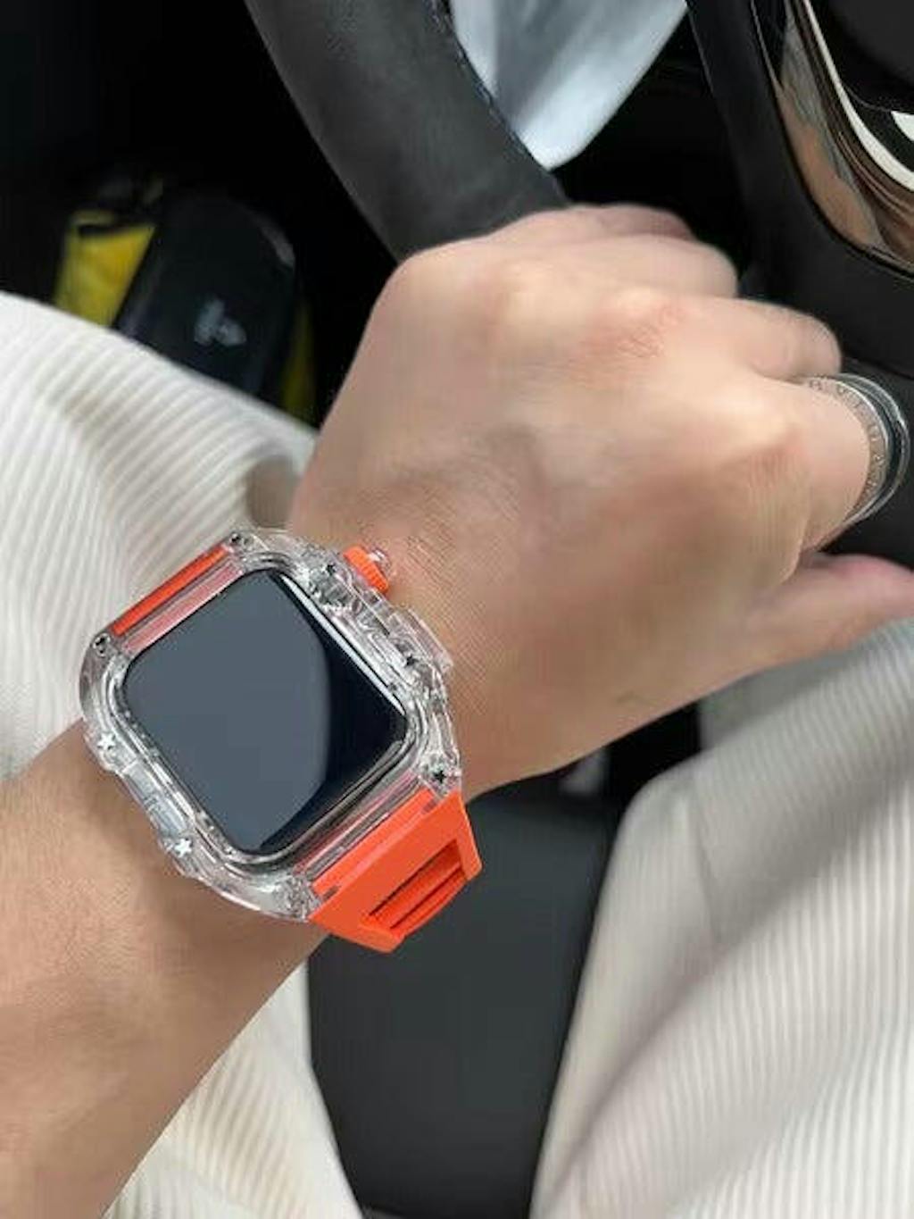 Ice Cube Pro Ultra Apple Watch Case | Transparent Design | Kewusuma