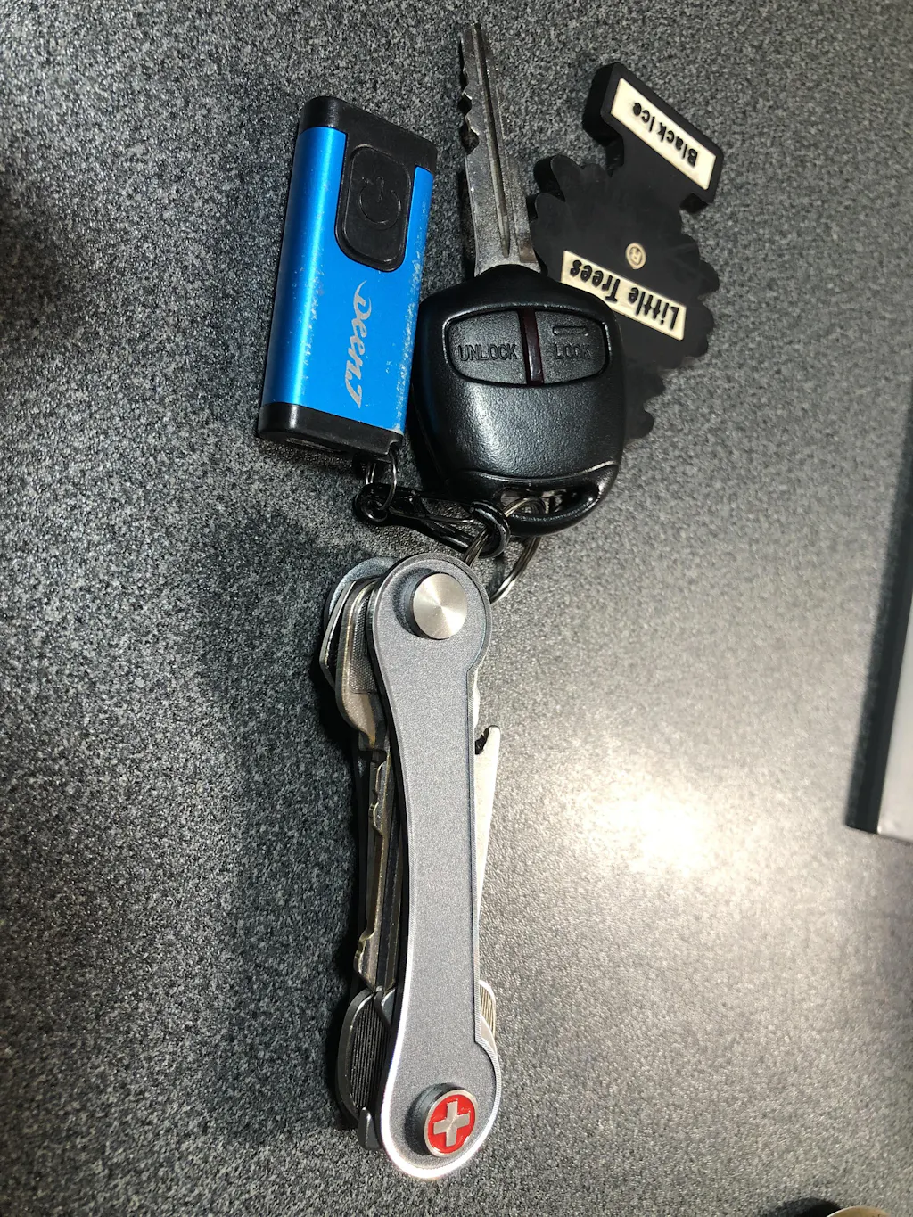 keycabins キーケース キーホルダー キーオーガナイザー アルミニウムタイプ S1 グレー – keycabins(キーキャビンズ)公式