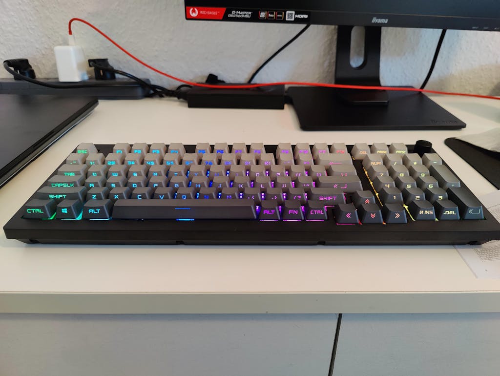 Keychron V5 Max QMK/VIA Wireless Custom Mechanical Keyboard (US Layout ...