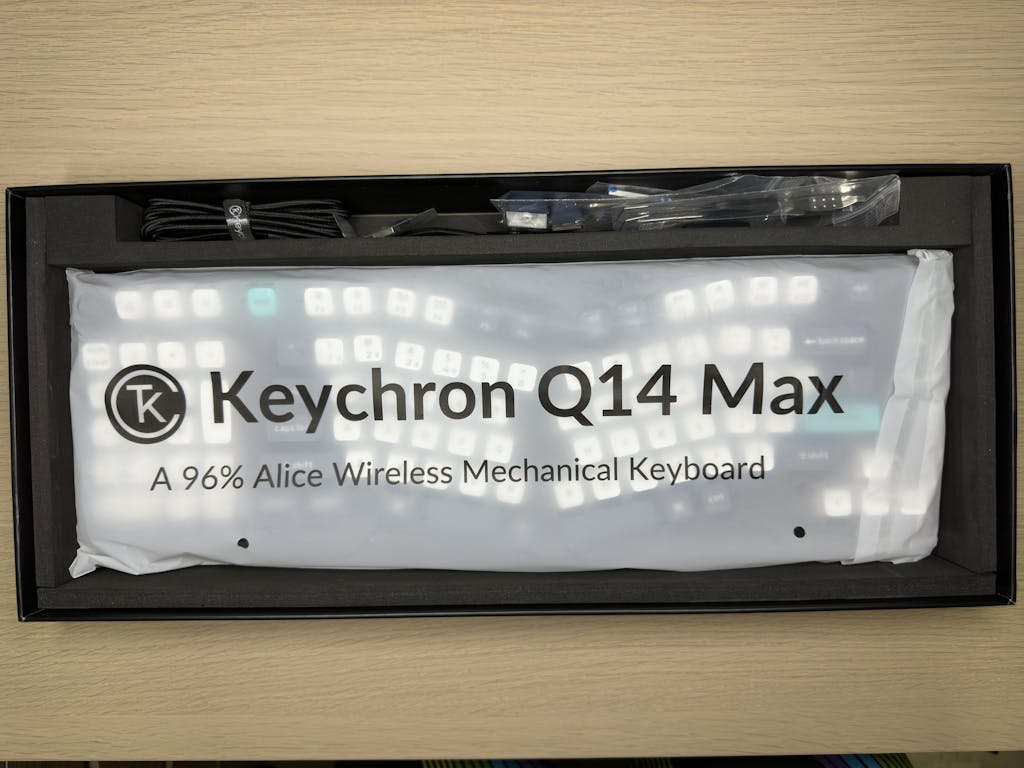 Keychron Q14 Max (Alice Layout) QMK Wireless Custom Mechanical Keyboar ...