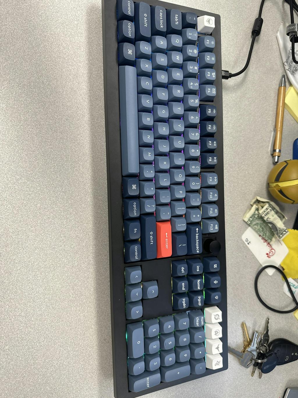 Keychron V6 Max QMK/VIA Wireless Custom Mechanical Keyboard – Keychron ...