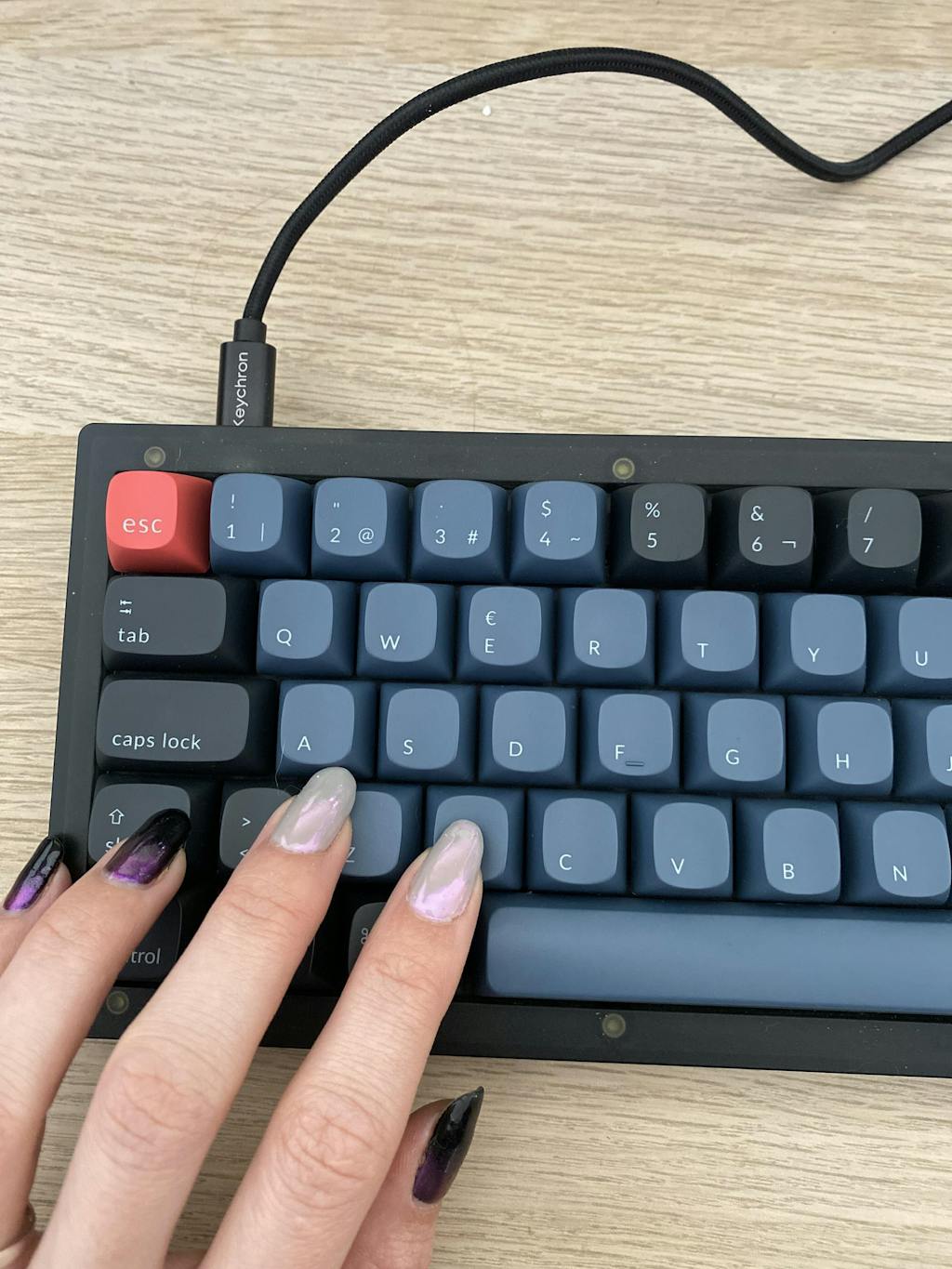 Keychron V4 QMK Custom Mechanical Keyboard ISO Layout Collection ...