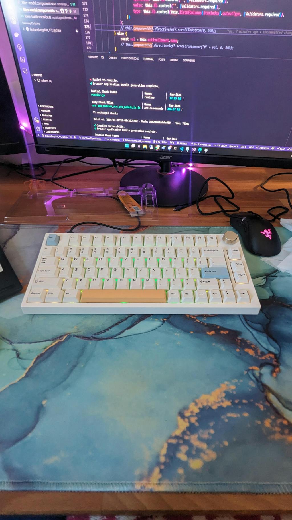 Keydous NJ80-AP Wireless Custom Mechanical Keyboard – Keydous® Store