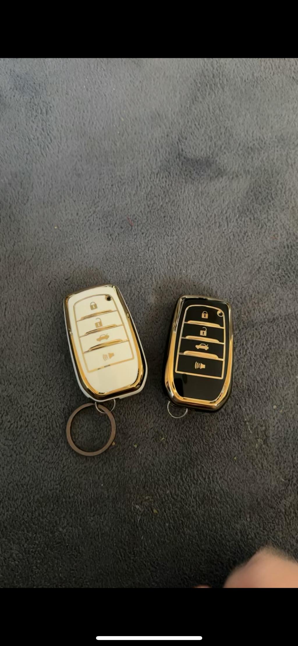 Toyota Key Cover (2 button) | Camry, Corolla, RAV4, Landcruiser Prado ...