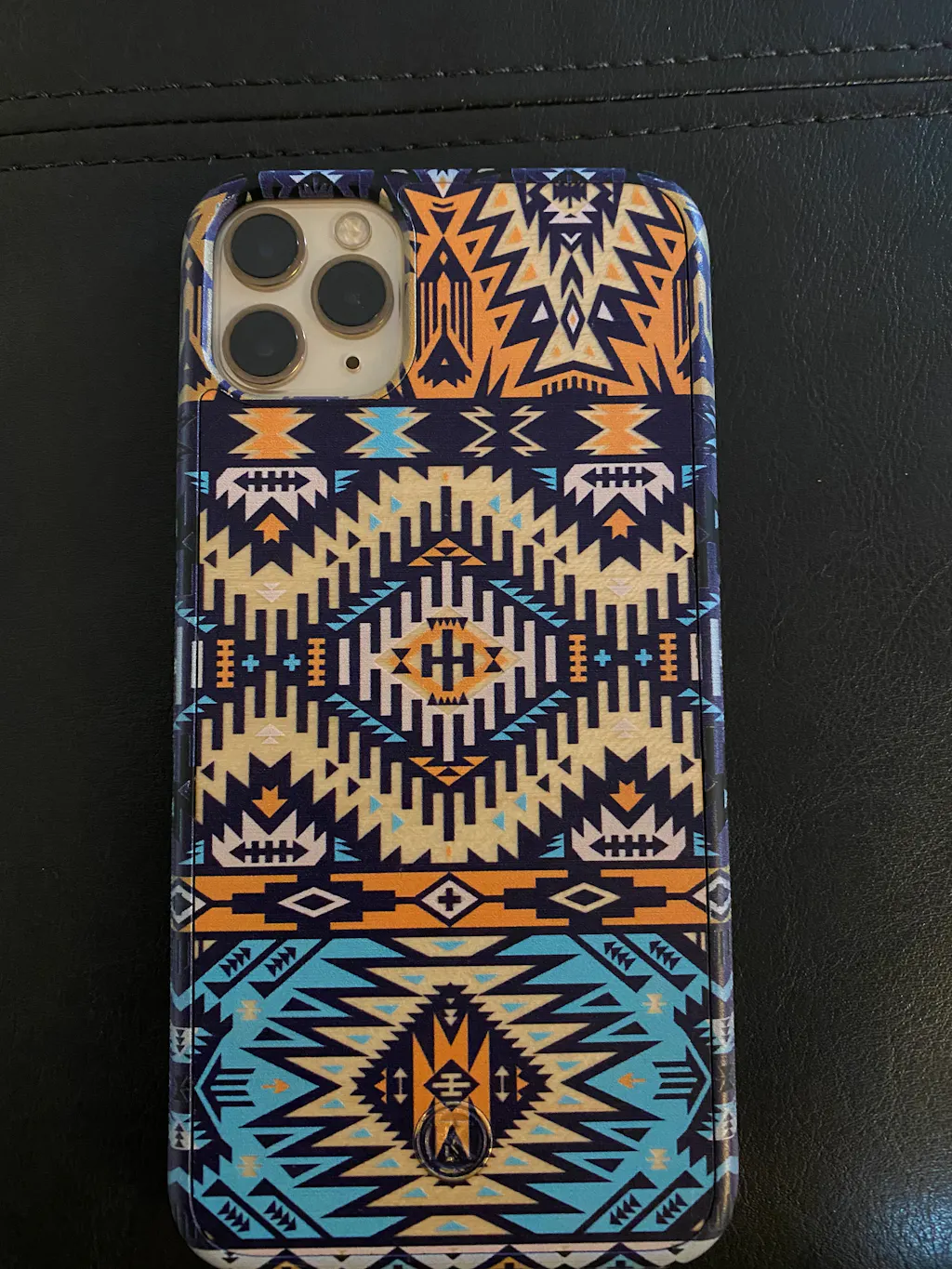Aztec Printed Wood Phone Case | iPhone 17 & Galaxy S26 | Keyway