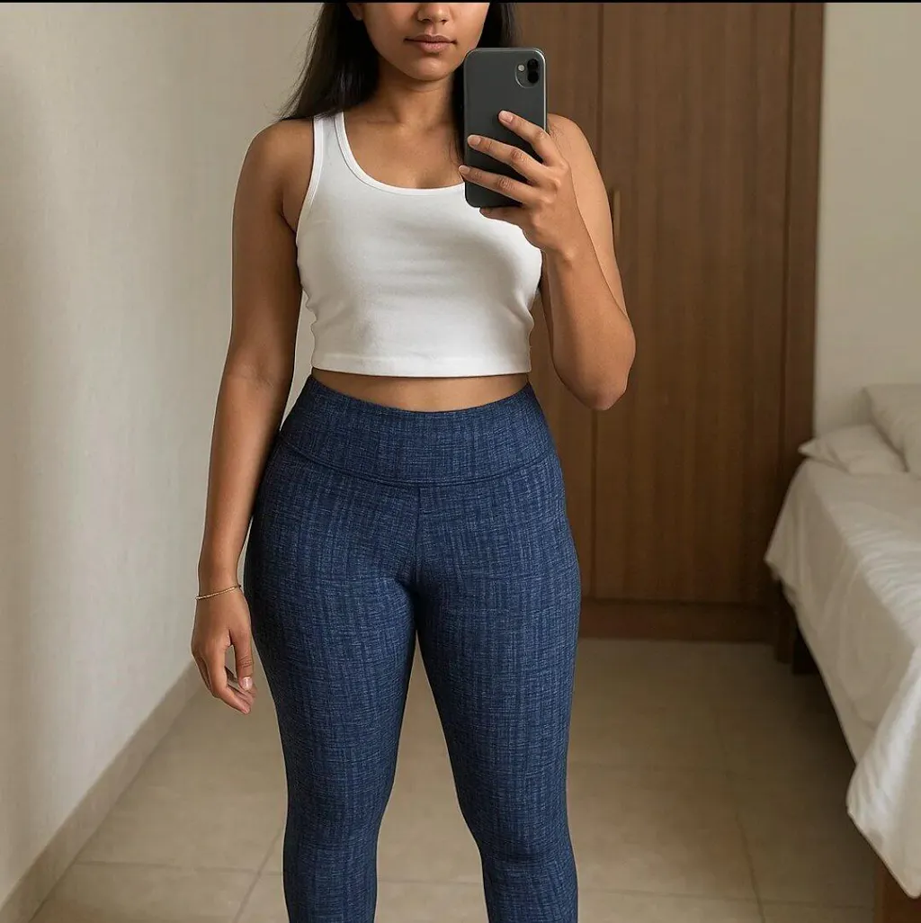 Buy Flexy Blue Check Leggings | Girls Leggings & Sportswear Leggings – kiav
