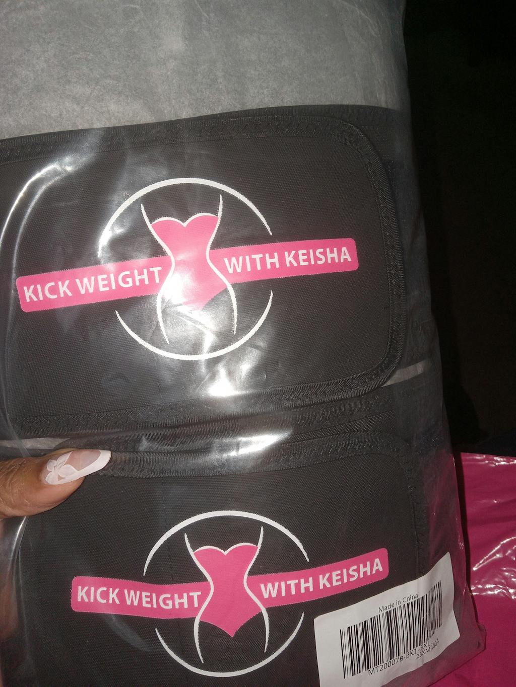 Fupa Be gone - Double Belt Waist Trainer - Kickweightwithkeisha