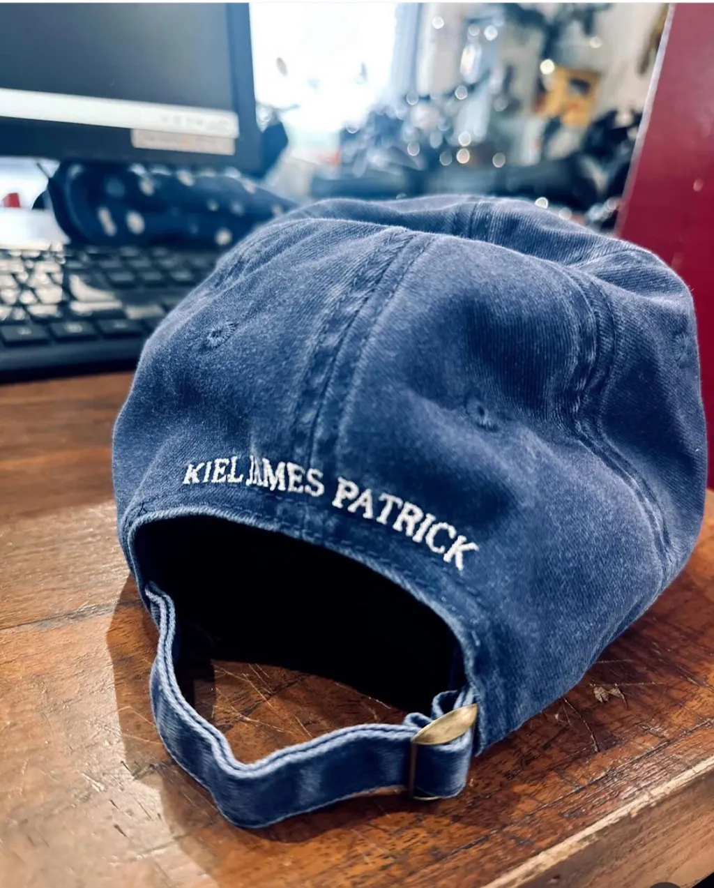 KJP East Coast Anchor Embroidered Twill Ball Cap in Blue – Kiel James ...