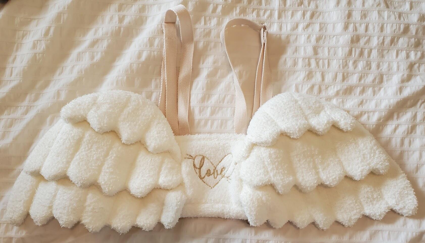 Kawaii Angel Wings Plush Backpack - Killer Lookz