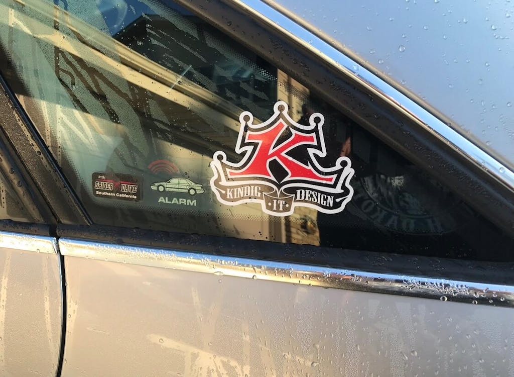 Sticker - Classic Logo – Kindig-it Design