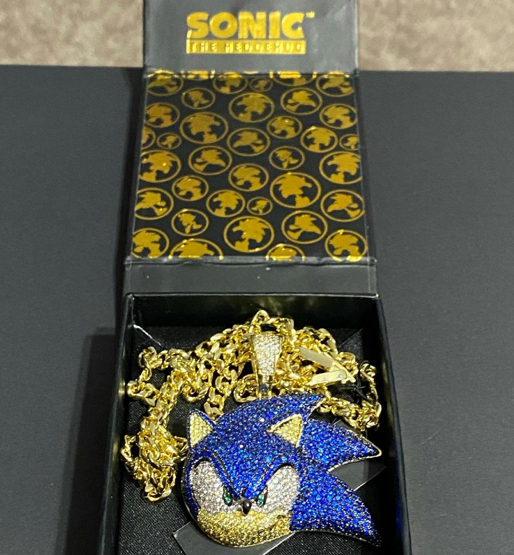 Sonic Necklace | Sonic the Hedgehog Jewelry | King Ice | King Ice