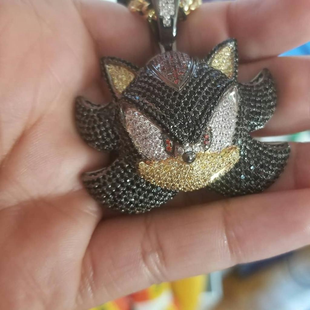 Shadow Necklace | Sonic the Hedgehog Jewelry | King Ice | King Ice