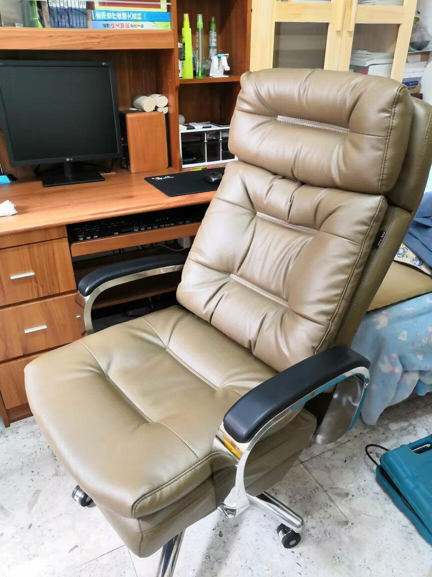 Vane Thick High Back Executive Leather Office Chair Kinnls