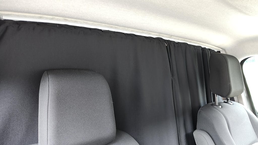 Cab Divider Curtain Kit - 118cm Length (Premium Blackout)