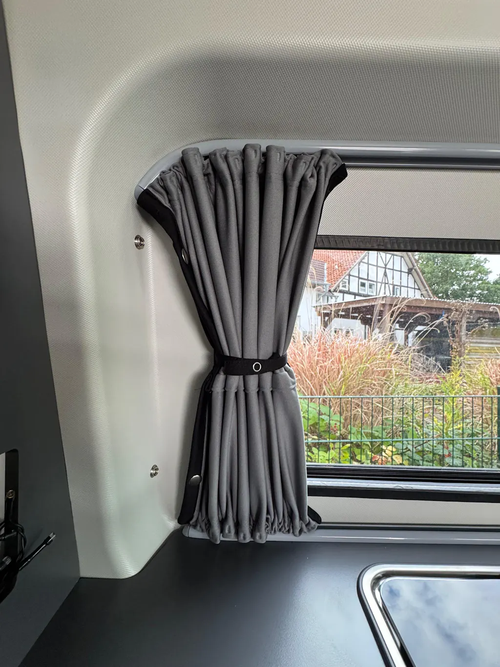 Ford Transit Custom 2013-2023 Premium Blackout Curtain Kit - Left Cent