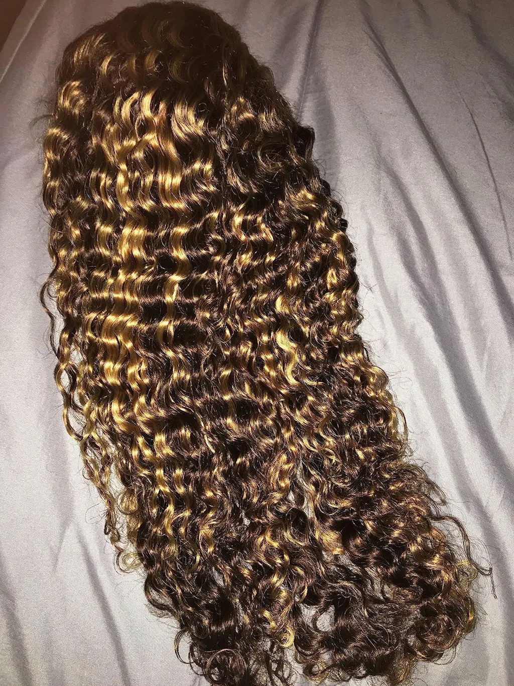 Pre-Everything Highlight 360 Lace Wig Water Wave Human Hair- KissLove Hair