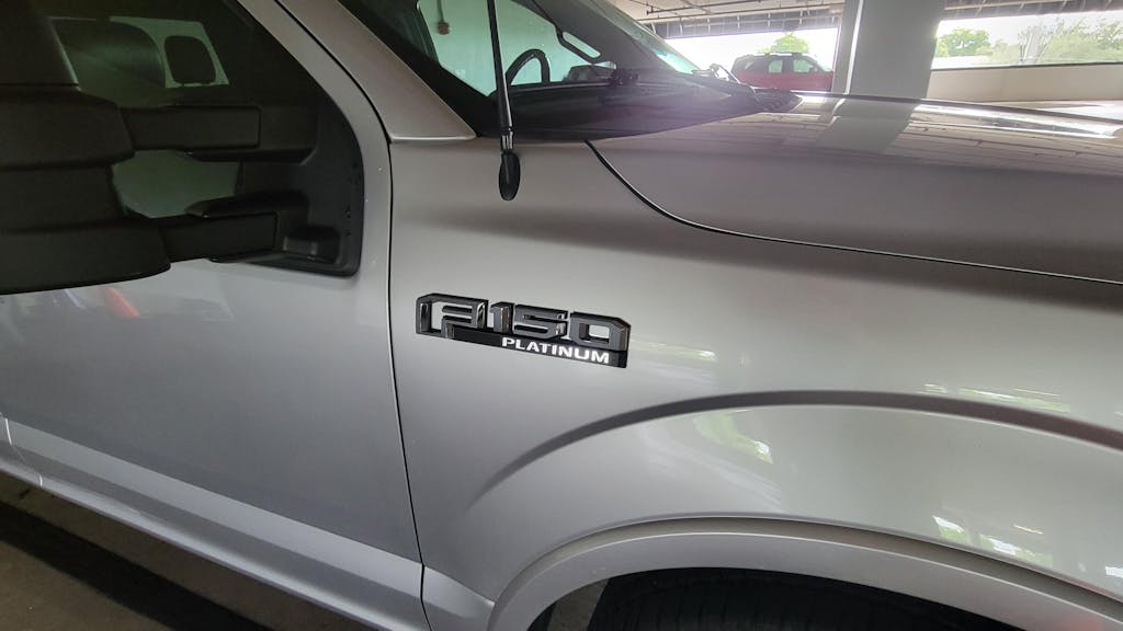 2018-2020 Ford "F150" Fender Badge Emblem Overlay Decal Sticker SET ...