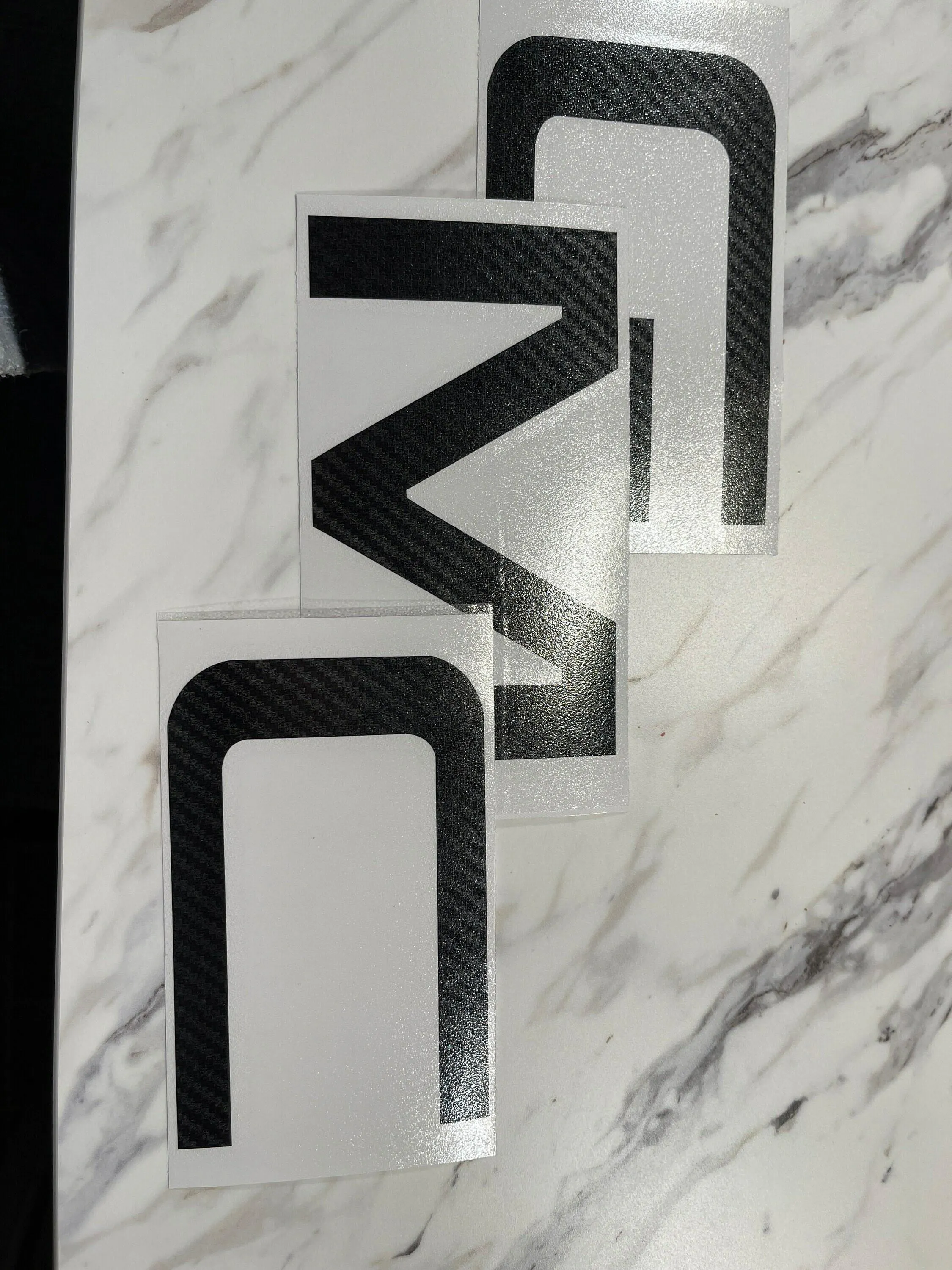 2014-2018 Sierra PRECUT Emblem Overlay DECALS SET – KJM Vinyl Decals