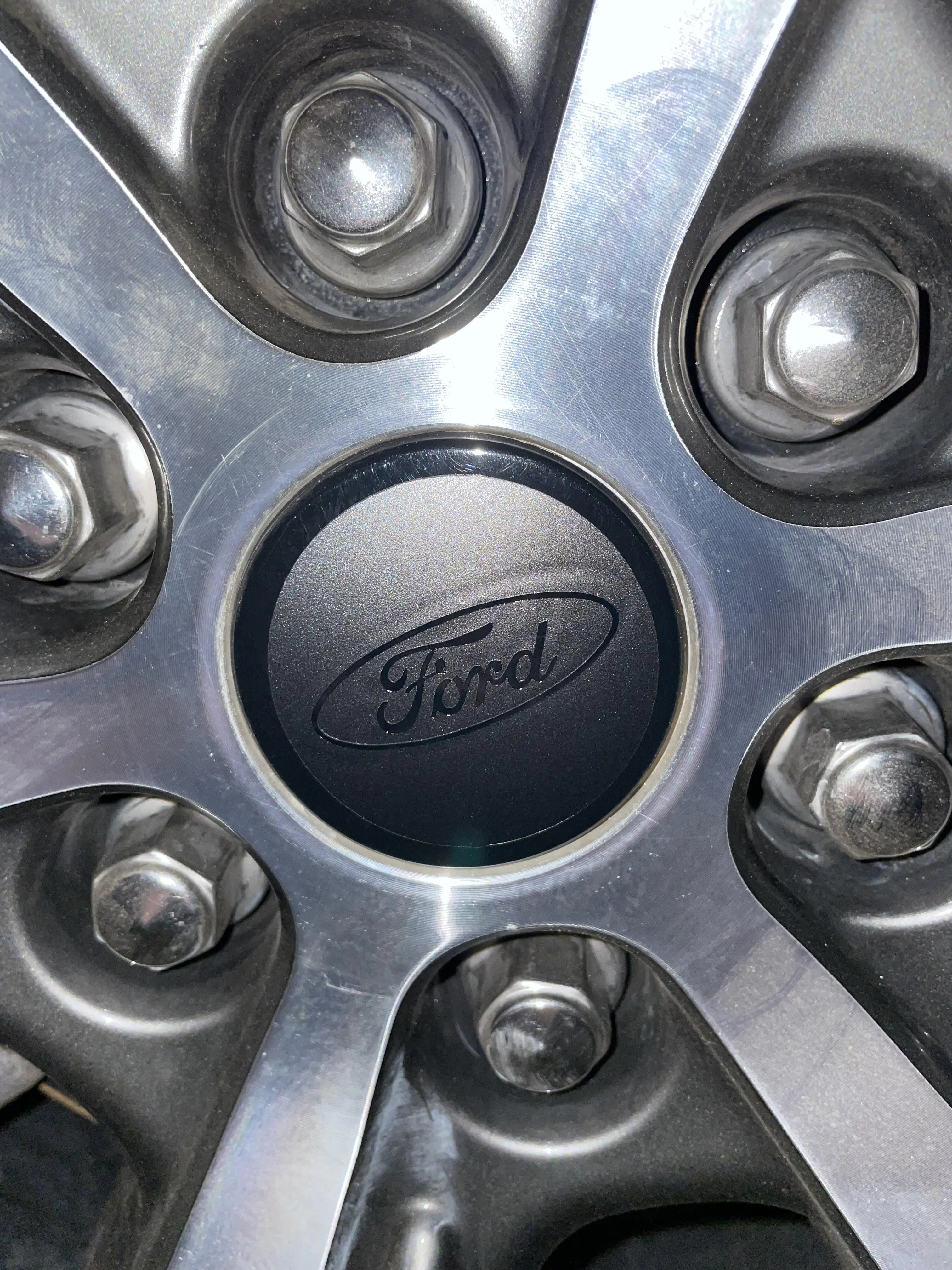 Ford Wheel Hub Cap Rim Emblem Overlay DECALS Blackout – KJM Vinyl Decals
