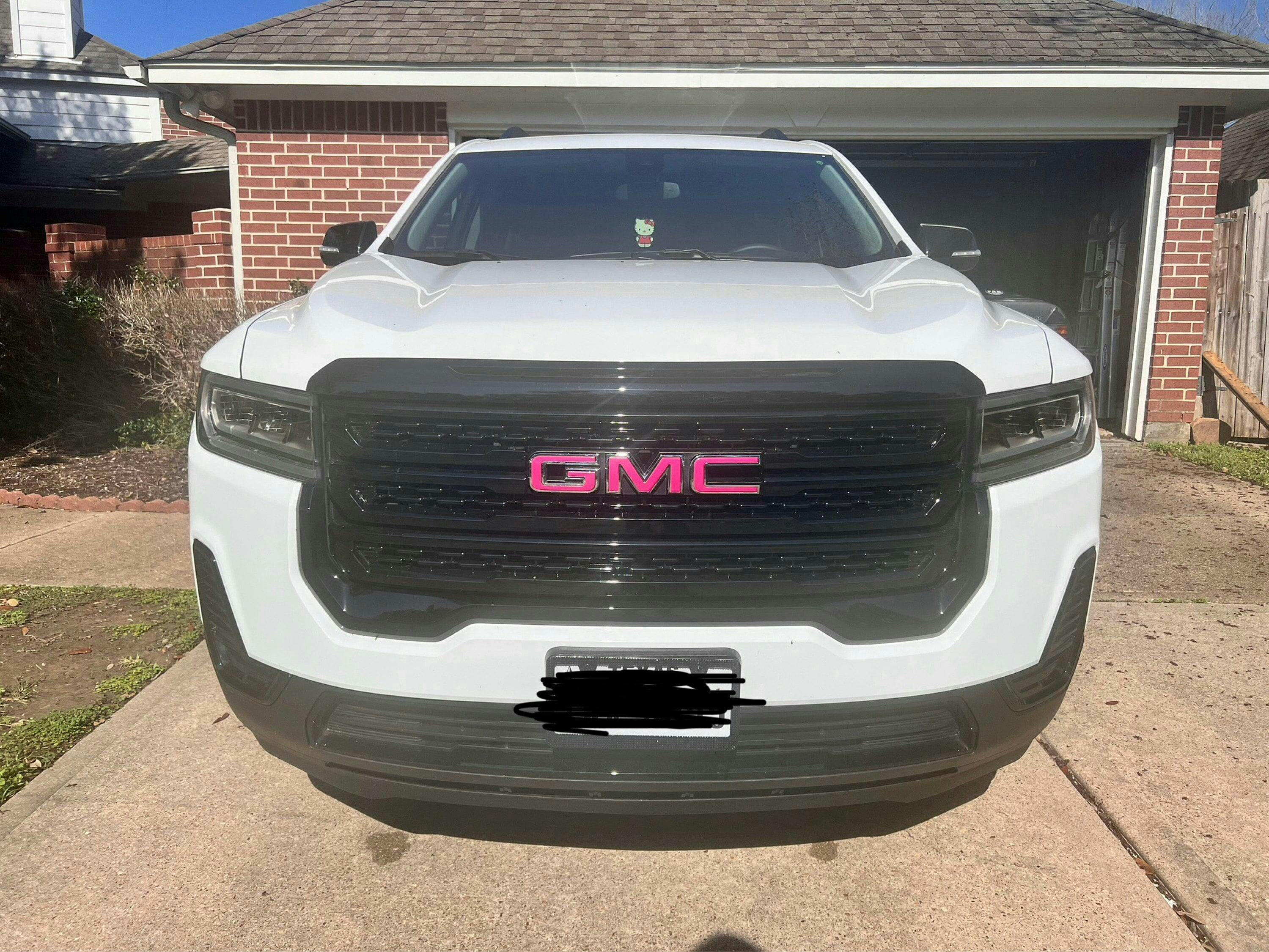 2021-2023 Acadia PRECUT Emblem Overlay DECALS SET – KJM Vinyl Decals