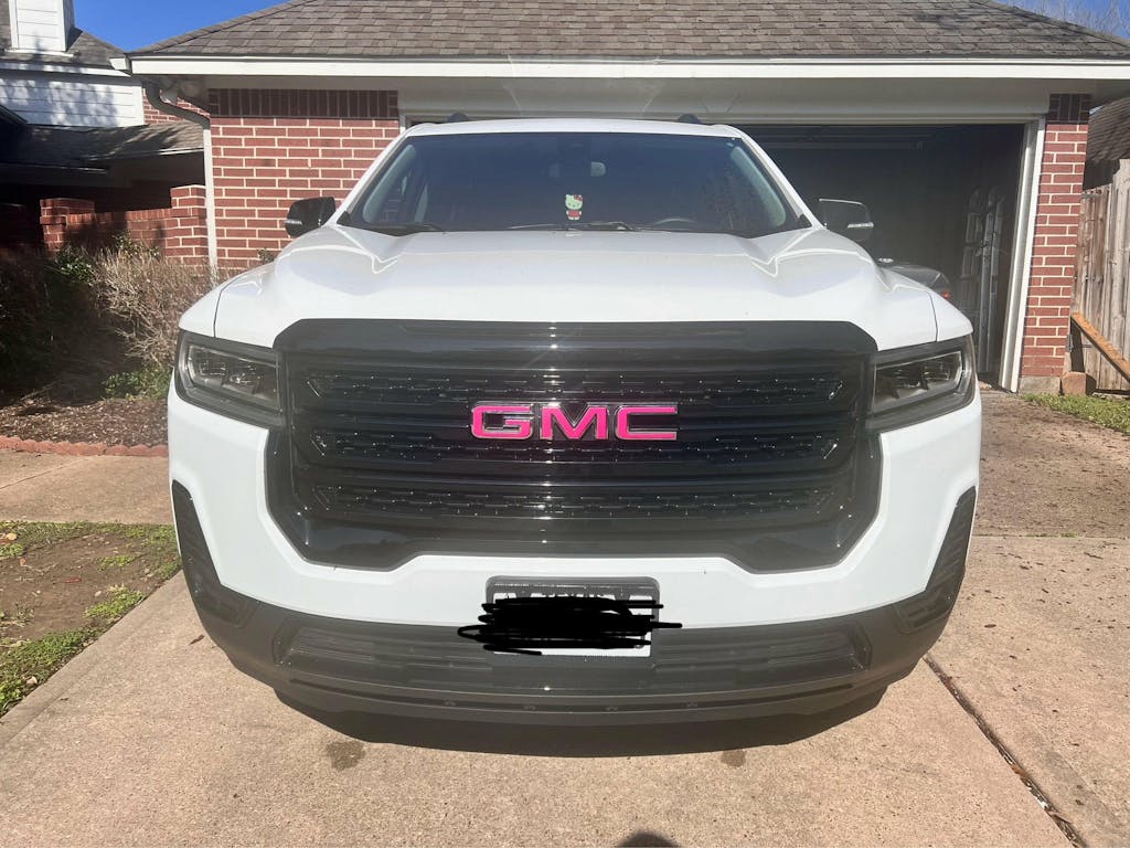 2021-2023 Acadia PRECUT Emblem Overlay DECALS SET – KJM Vinyl Decals