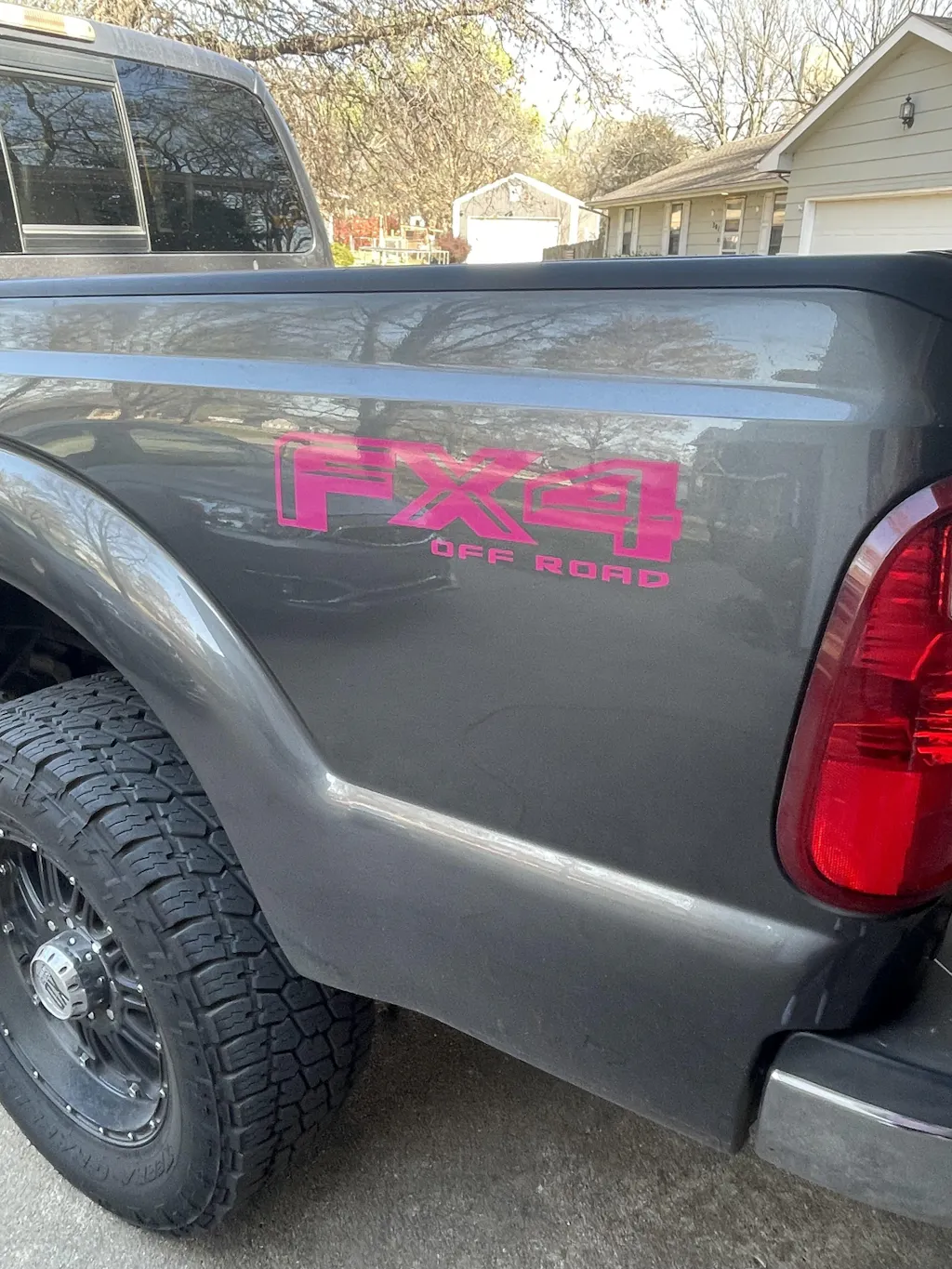 FX4 Off Road Truck Fender Vinyl DECALS for Ford F150 F250 | Pair – KJM ...