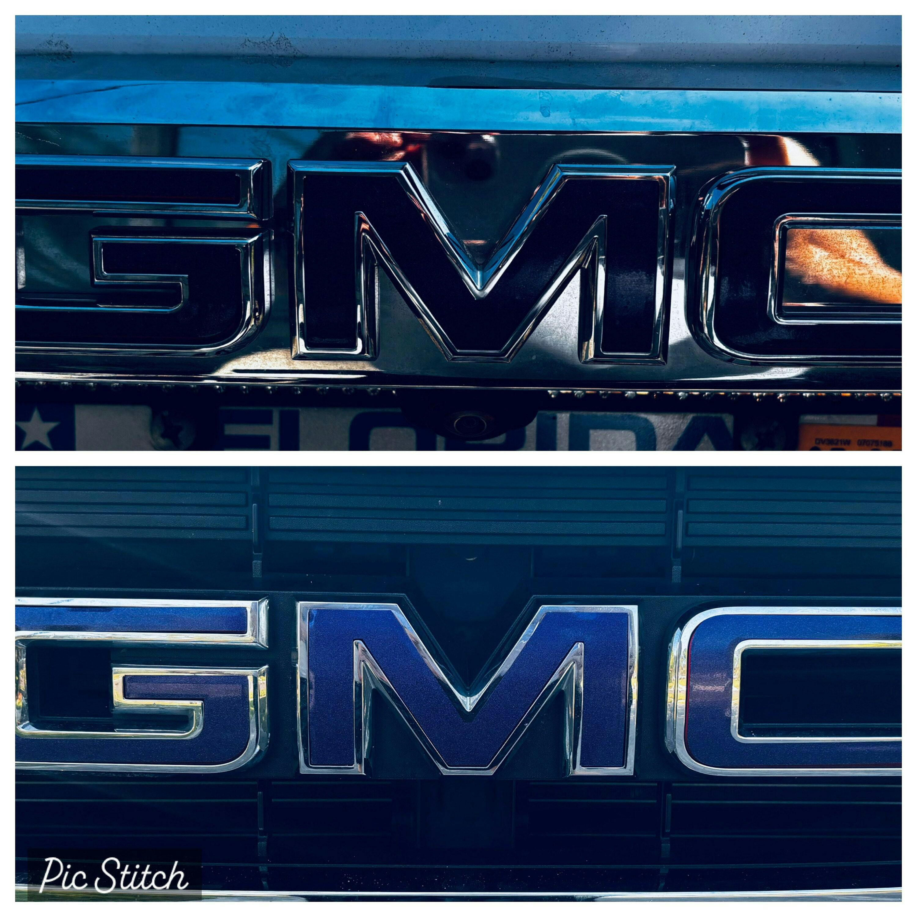 2021-2023 Acadia PRECUT Emblem Overlay DECALS SET – KJM Vinyl Decals