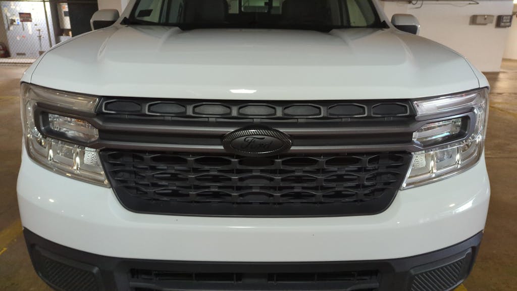 2022-2024 Ford Maverick BLACKOUT Emblem Overlay DECALS Front & Rear Set ...