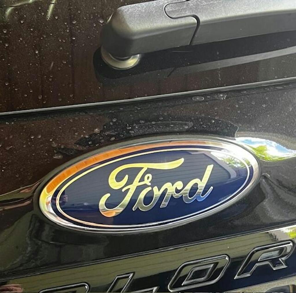 2011-2019 Ford Explorer BLACKOUT Emblem Overlay DECALS Grille ...
