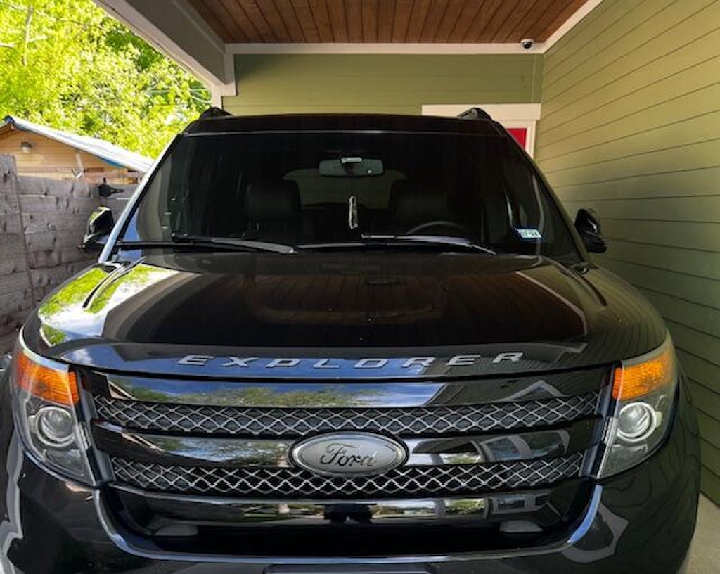 2011-2019 Ford Explorer BLACKOUT Emblem Overlay DECALS Grille ...