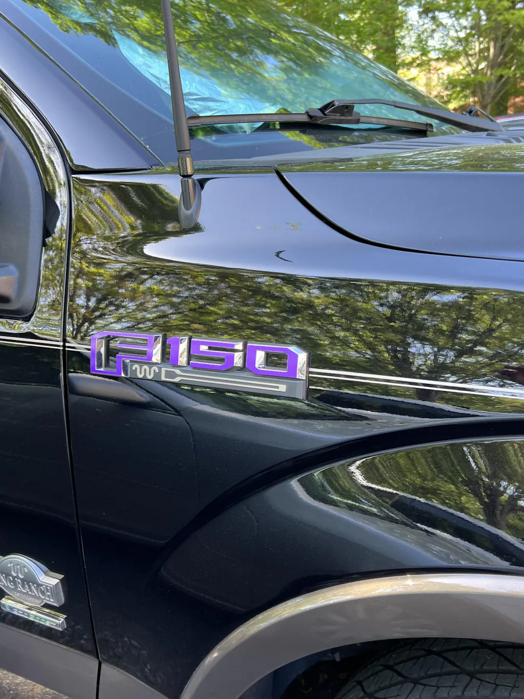 2015-2017 Ford "F150" Fender Badge Emblem Overlay Decal Sticker SET ...