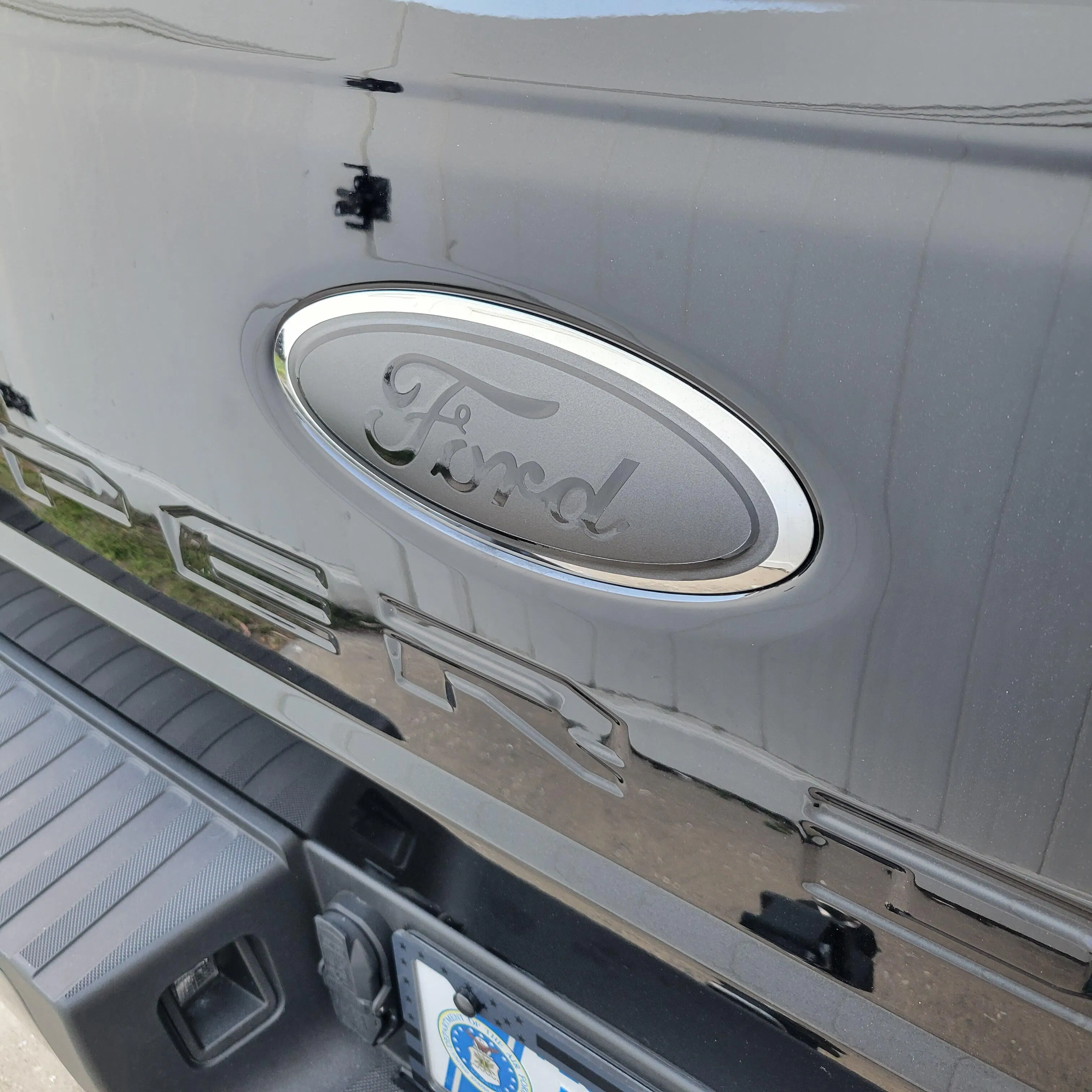 2023-2024 Ford F250 F350 BLACKOUT Emblem Overlay DECALS Set – KJM Vinyl ...