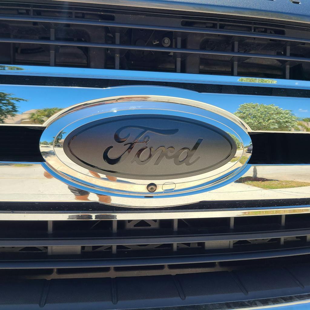 2017 2018 2019 Ford F250 F350 BLACKOUT Emblem Overlay DECALS Set – KJM ...