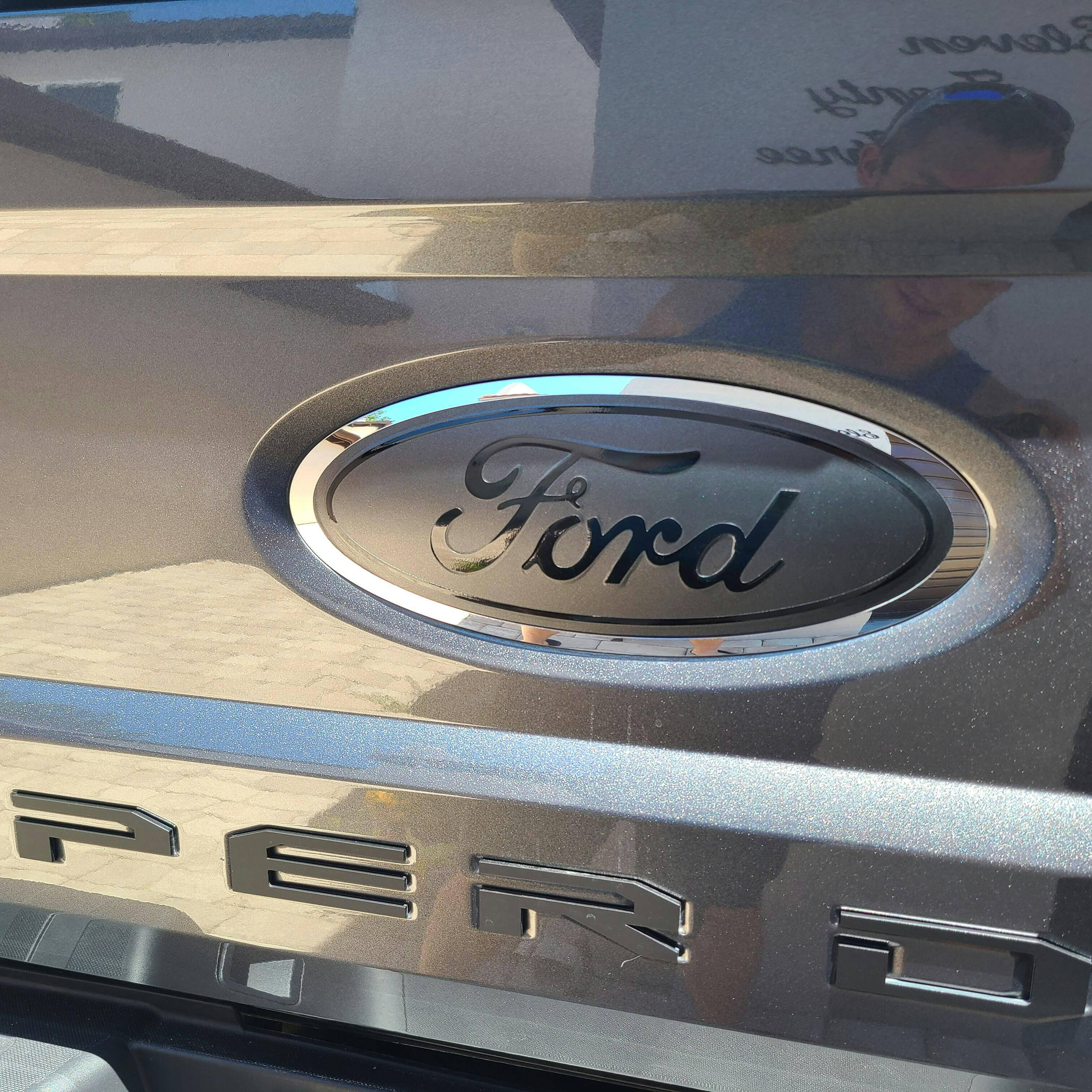 2017 2018 2019 Ford F250 F350 BLACKOUT Emblem Overlay DECALS Set – KJM ...