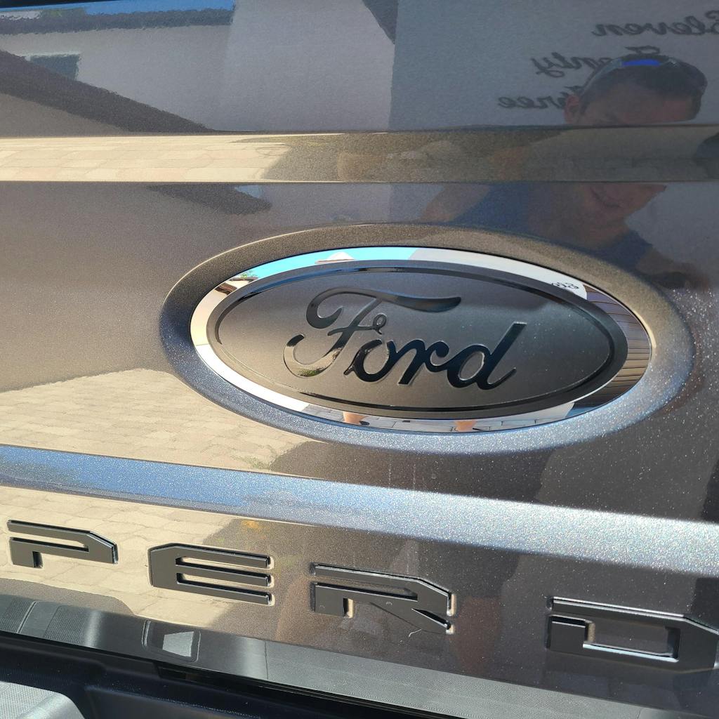 2017 2018 2019 Ford F250 F350 BLACKOUT Emblem Overlay DECALS Set – KJM ...