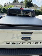 2022-2024 Ford Maverick BLACKOUT Emblem Overlay DECALS Front & Rear Set ...