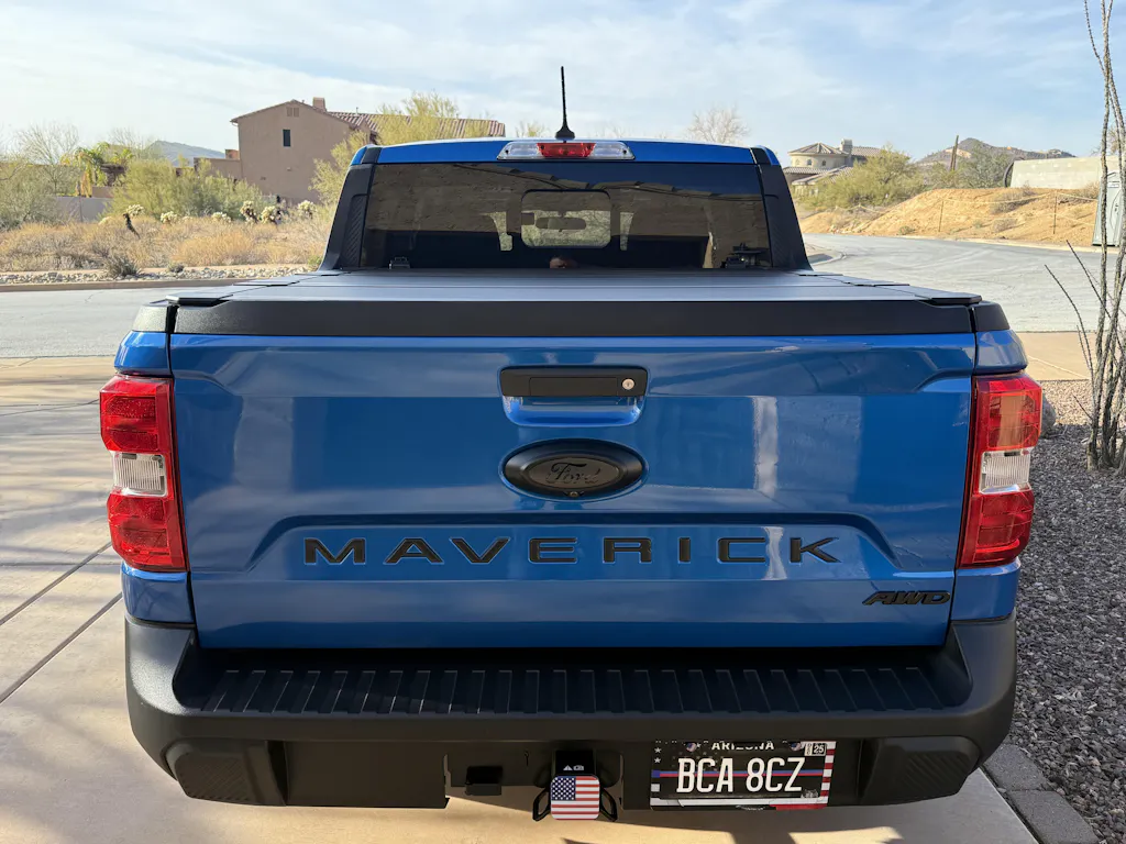 2022-2024 Ford Maverick BLACKOUT Emblem Overlay DECALS Front & Rear Set ...