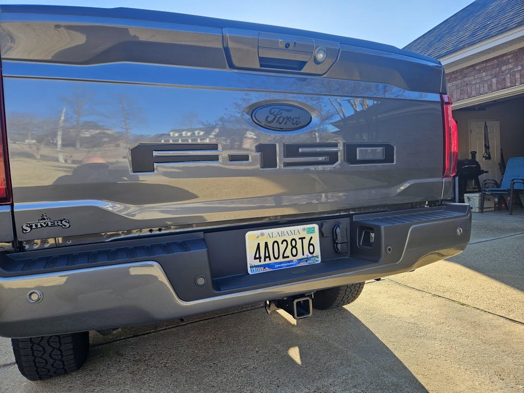 2024-2025 Ford F150 BLACKOUT Emblem Overlay DECALS Grille & Tailgate ...