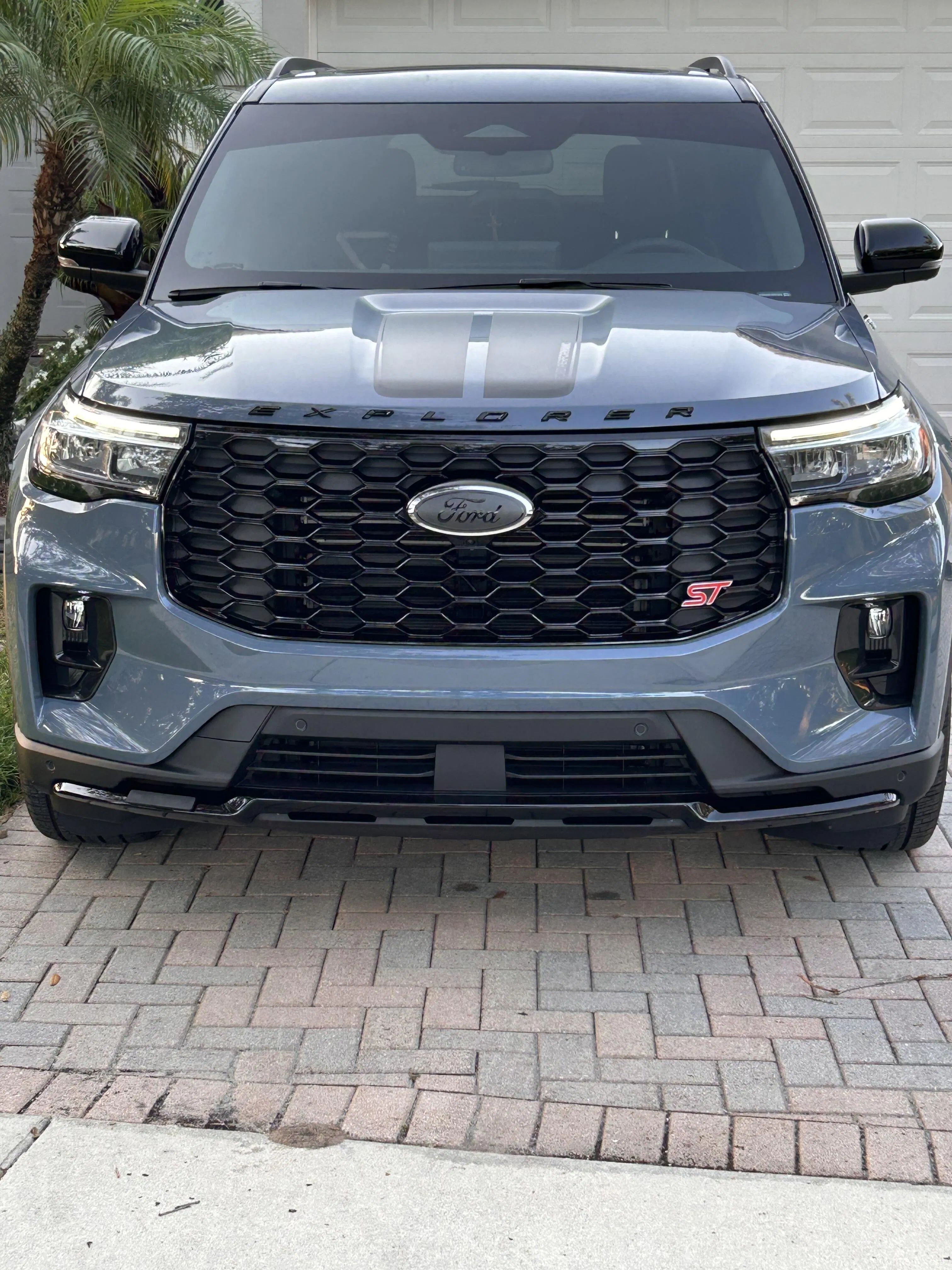 2020-2025 Ford Explorer BLACKOUT Emblem Overlay DECALS Grille ...