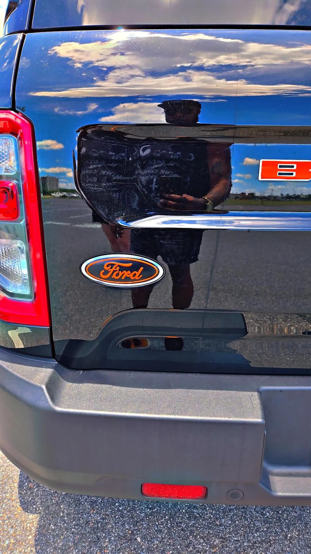 2021-2026 Ford Bronco Emblem Overlay DECALS Rear Tailgate – KJM Vinyl ...