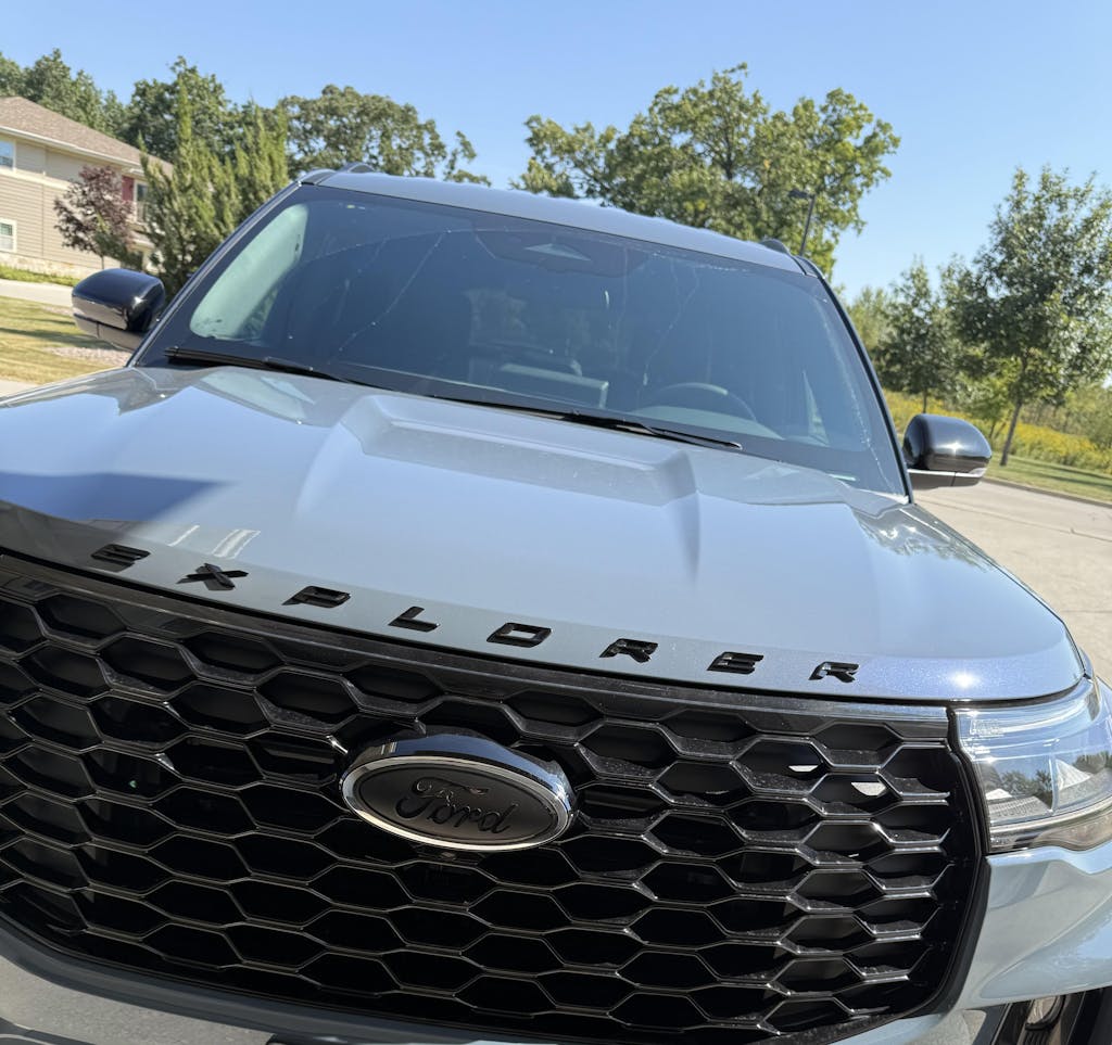 2020-2025 Ford Explorer BLACKOUT Emblem Overlay DECALS Grille ...