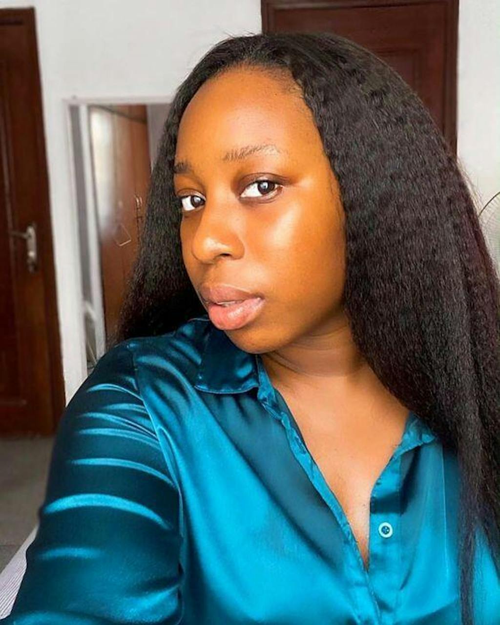 Klaiyi New Yaki Straight V Part Wig ashleymuyang Same Upgrade U Part W ...