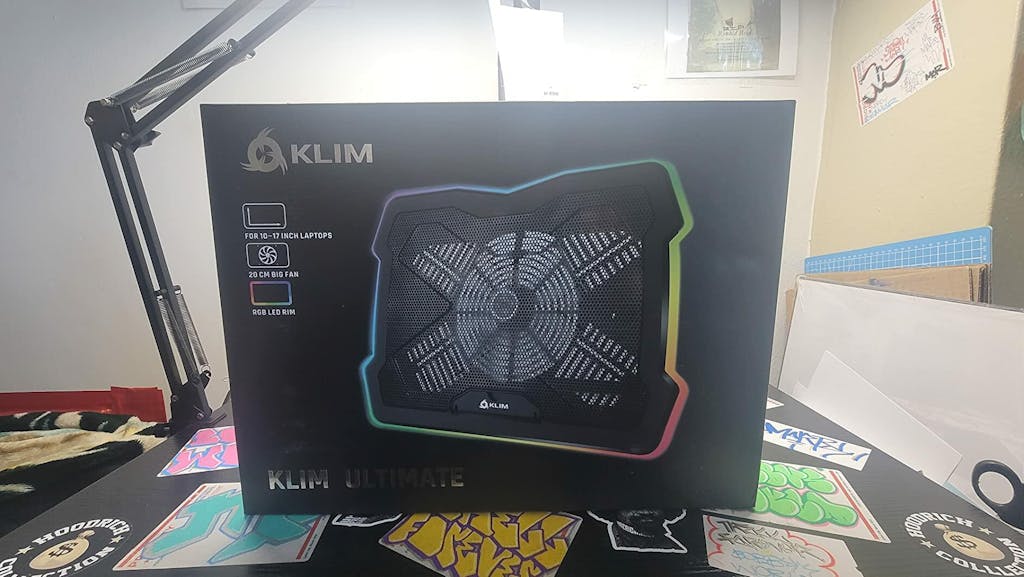 KLIM Ultimate RGB Cooling Pad | Powerful 200mm Fan – KLIM Technologies