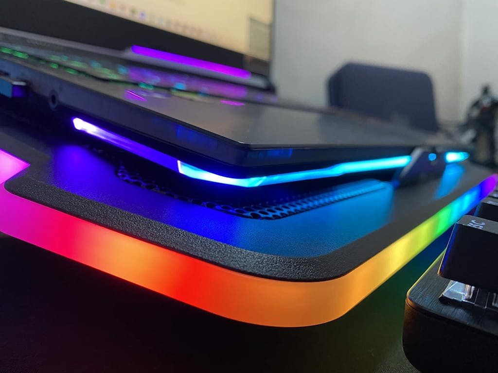 KLIM Ultimate RGB Cooling Pad | Powerful 200mm Fan – KLIM Technologies