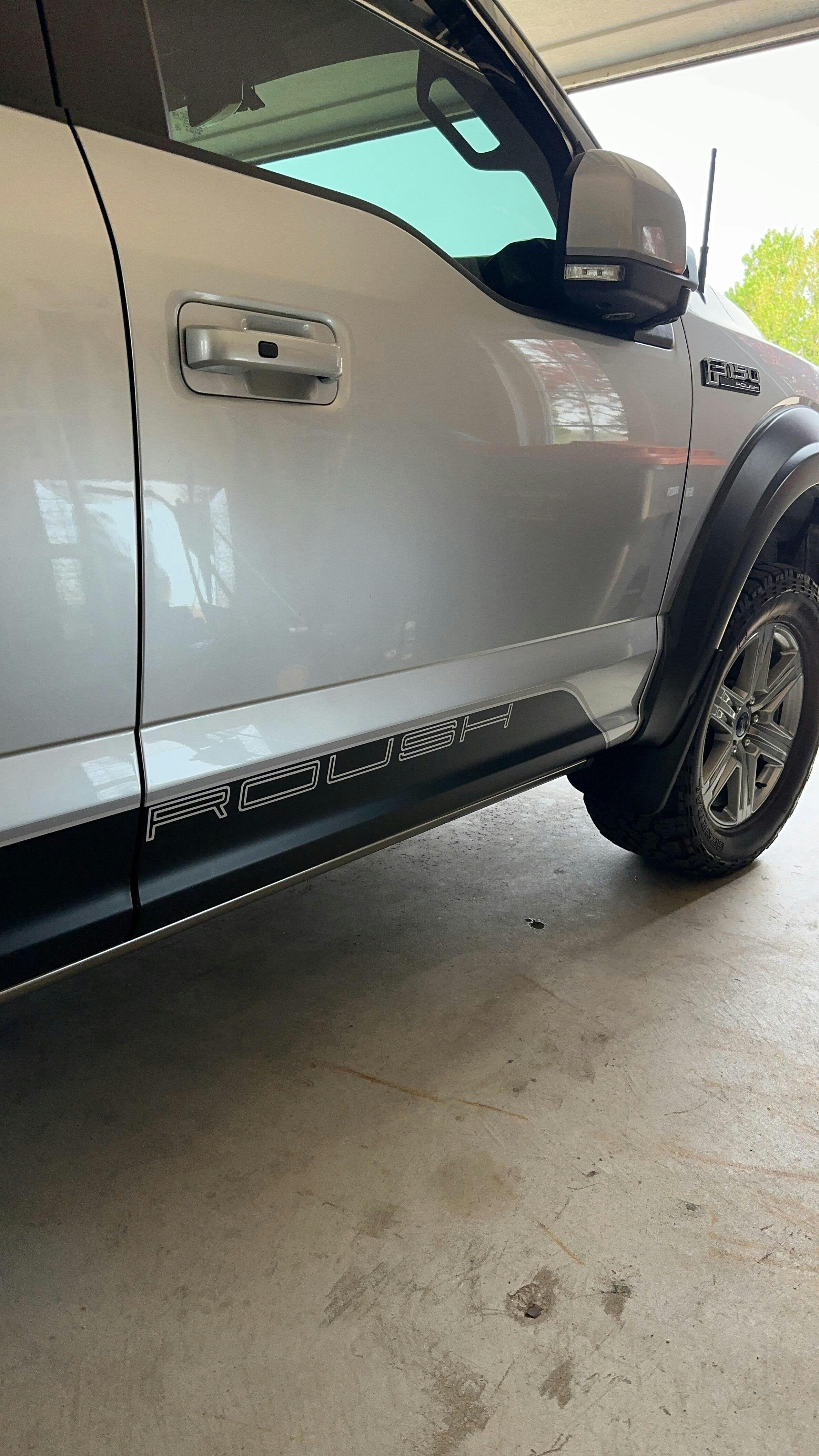 28" Ford Roush Outline Tailgate Body Decal OEM 2PC Set New Fits F-150 ...