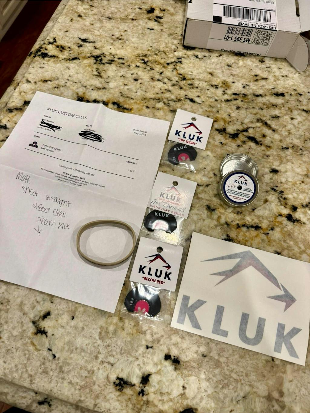 CODE RED SERIES – KLUK Custom Calls